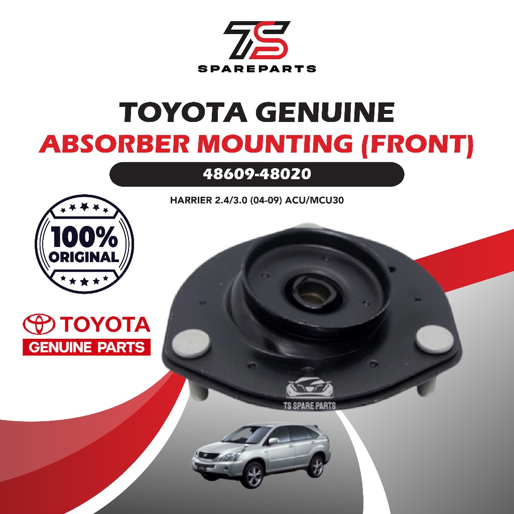 Toyota Absorber Mounting (Front) 48609-48020 Harrier ACU/MCU30,GSU35 ...