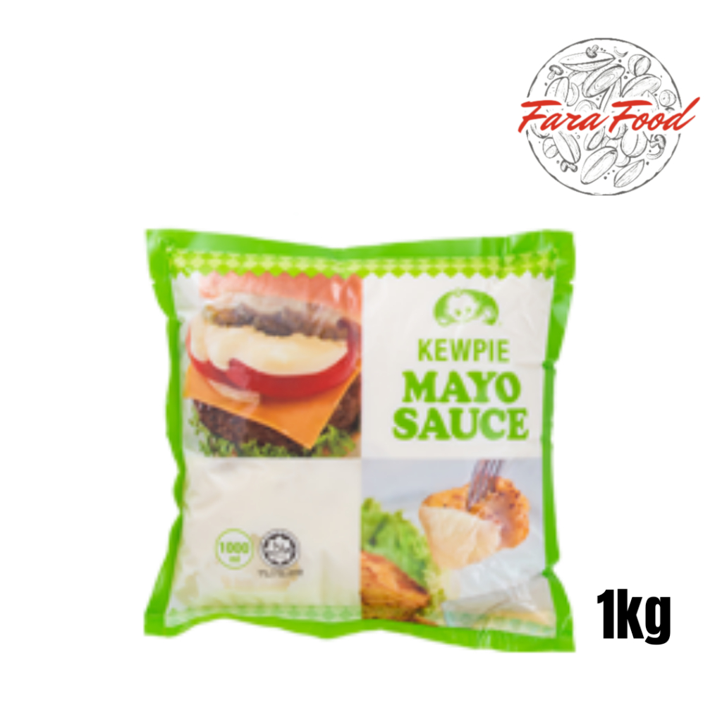 Kewpie Mayonis Mayonnaise Sauce Green Mayo Sos Salad Dressing 1kg ...