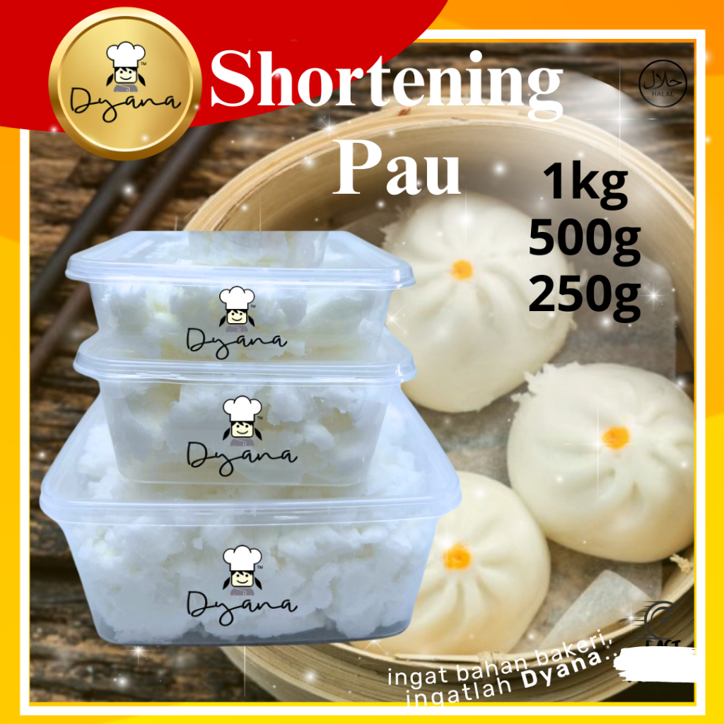 Shortening PAU (HALAL) 250g/500g/1kg | Shopee Malaysia