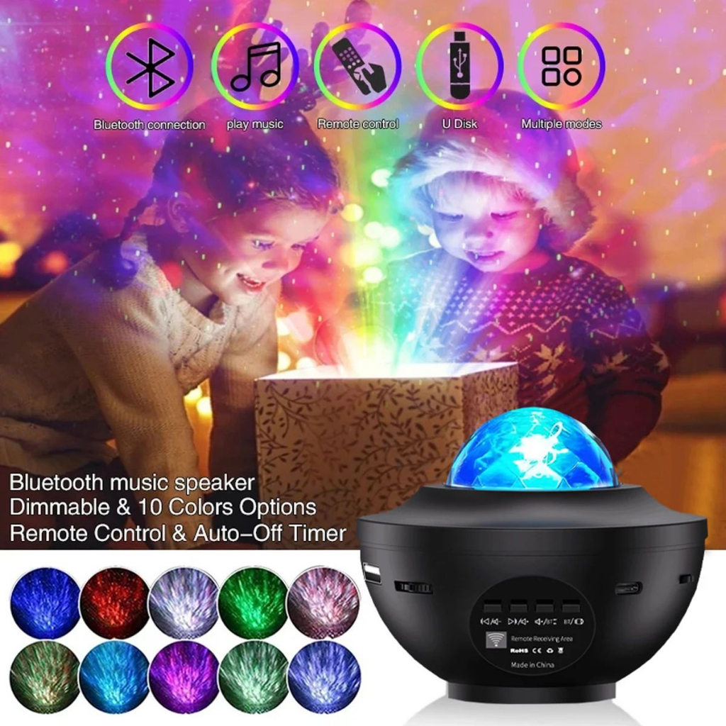 Star Light Projector Galaxy Light Multicolor Projector Starry Light ...
