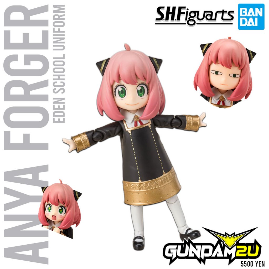 BANDAI SHF Anya Forger Eden School Uniform Ver - Tamashii Nations S.H ...