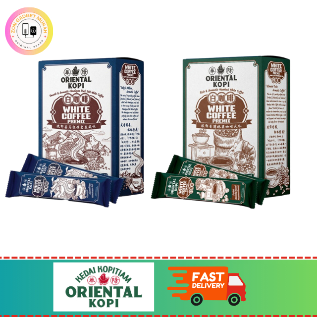 Oriental White Coffee Hazelnut, Coffee Himalaya (NEW ARRIVAL)- 40g x 10 | Shopee Malaysia