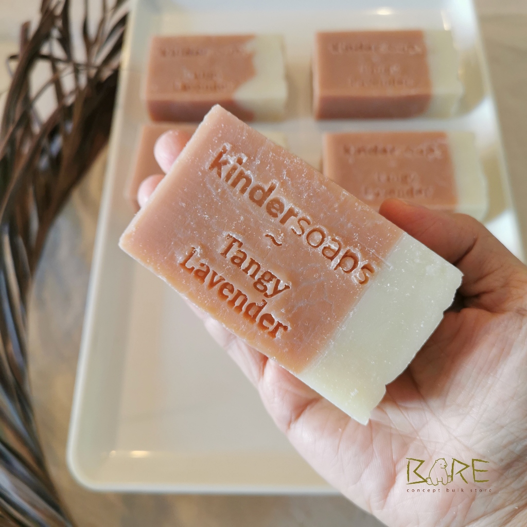 (Face, body)KinderSoaps Tangy Lavender/Moisturising/Refreshing | Shopee ...