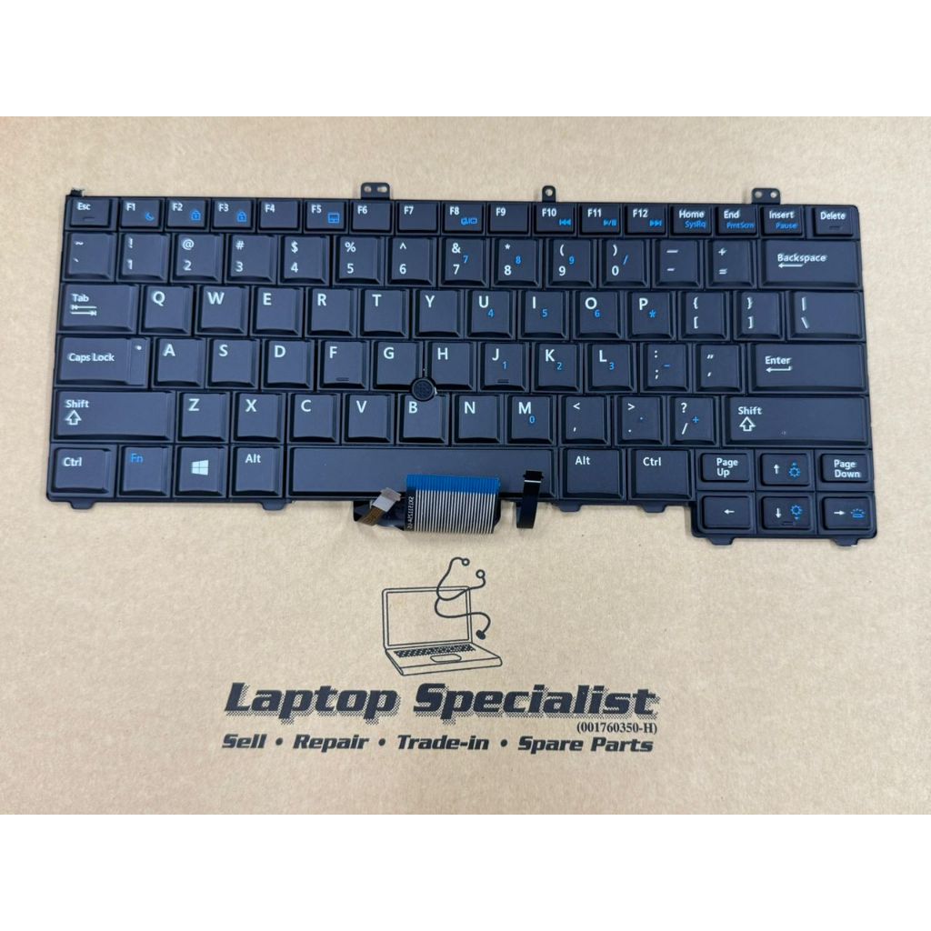 Dell Latitude E7440 E7240 E7420 Keyboard (US Version) WITH TRACKPOINT ...