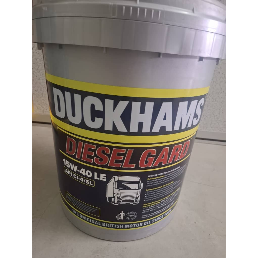DUCKHAMS CI4 15W40 - DIESEL GARD 15W40 CI4/SL 18 LITER | Shopee Malaysia