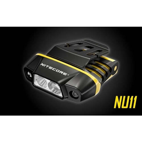 NITECORE NU11 Rechargeable Intelligent IR Sensor Clip-on Cap Light 150Lumens Built in 600mAh ...