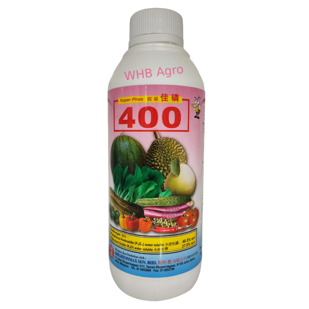 Brightonmax Super Phos 400 - ( 1L ) 👍 💯 | Shopee Malaysia