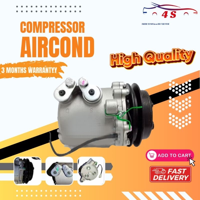 3 MONTH WARRANTY KANCIL, KELISA, KENARI MSC60 (SANDEN SYSTEM ...