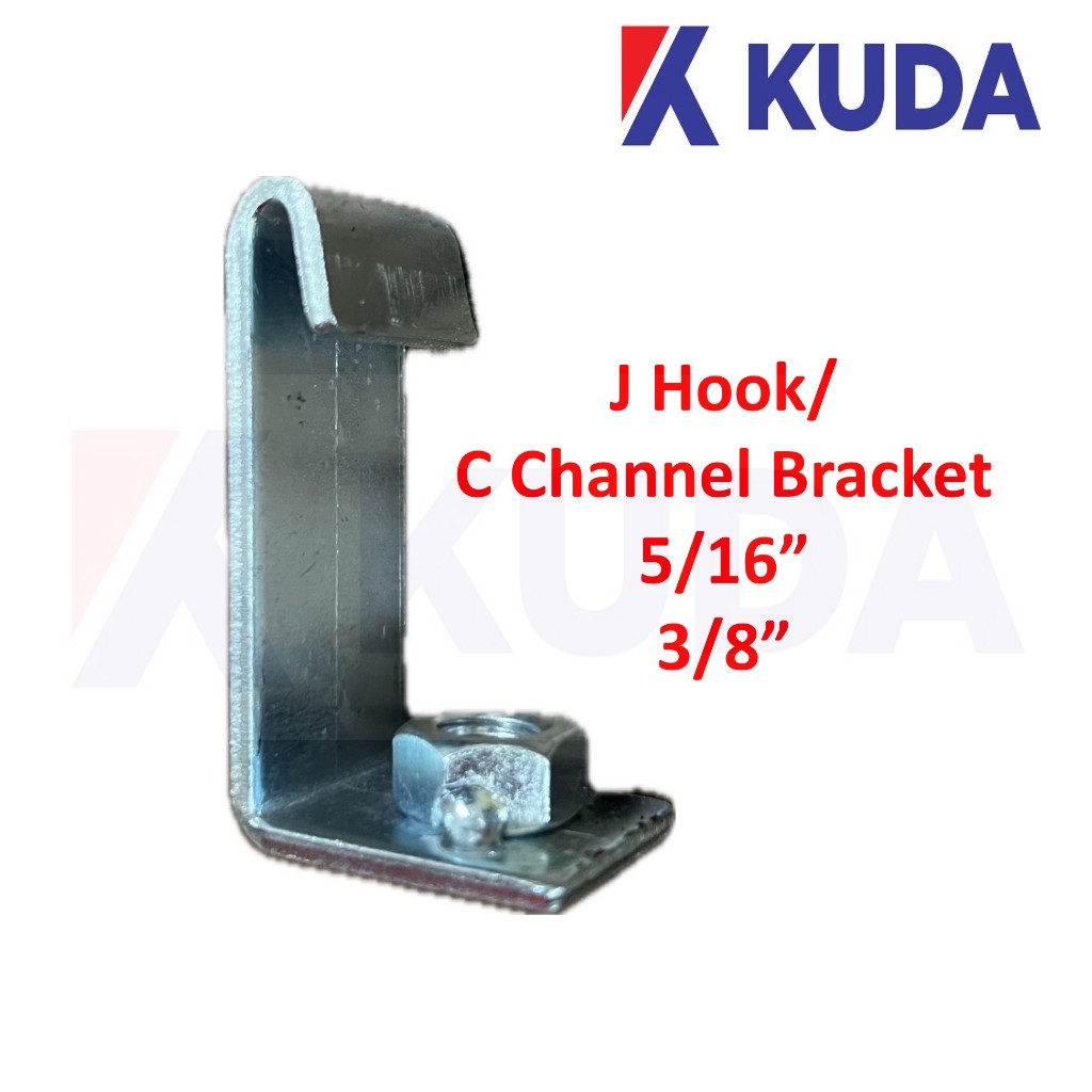 (50/100 pcs) CHANNEL BRACKET / J-HOOK BRACKET TRUNKING BRACKET CABLE ...
