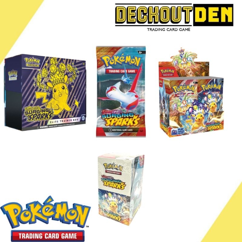 [LIVE RIP] Pokemon TCG Surging Sparks | Shopee Malaysia