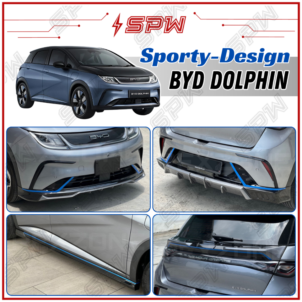 [Pre-Order]BYD DOLPHIN (2023-2024) SPORT Bodykit Body Kit Front Bumper ...