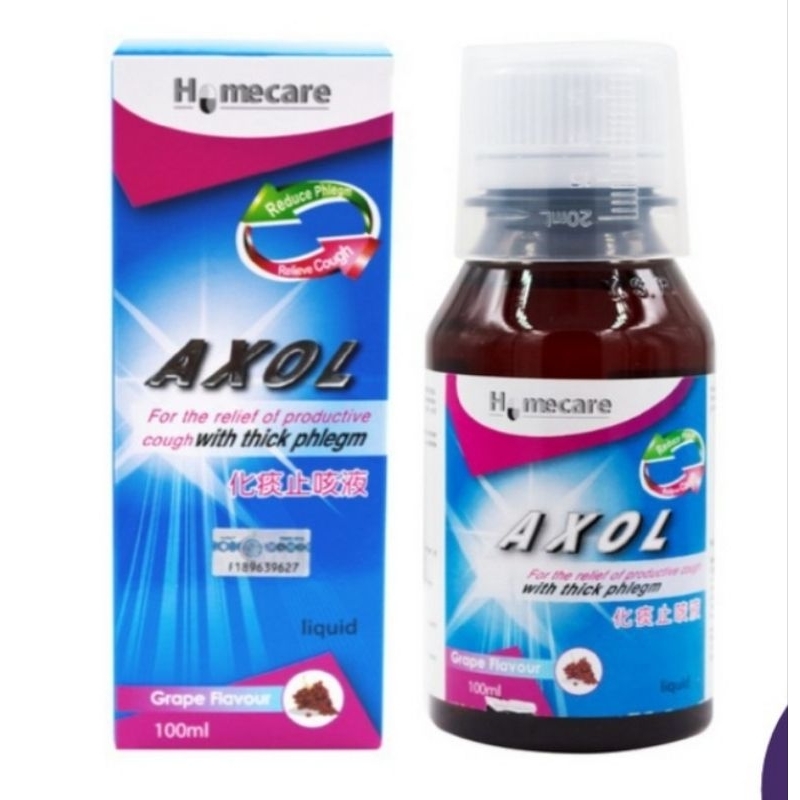 Axol Syrup (Grape Flavour) exp:08/25 | Shopee Malaysia