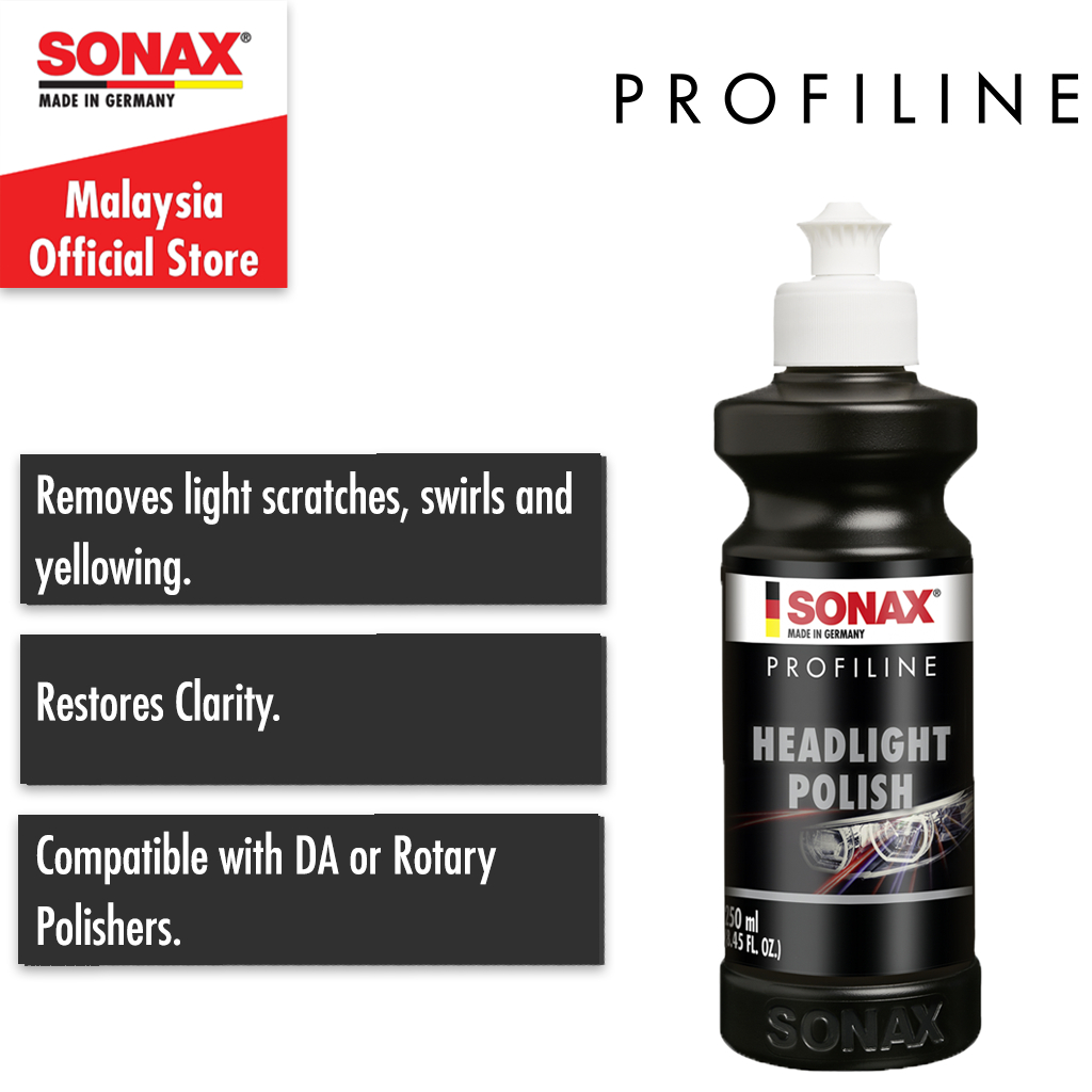 Sonax Profiline Headlight Polish 250ml | Shopee Malaysia