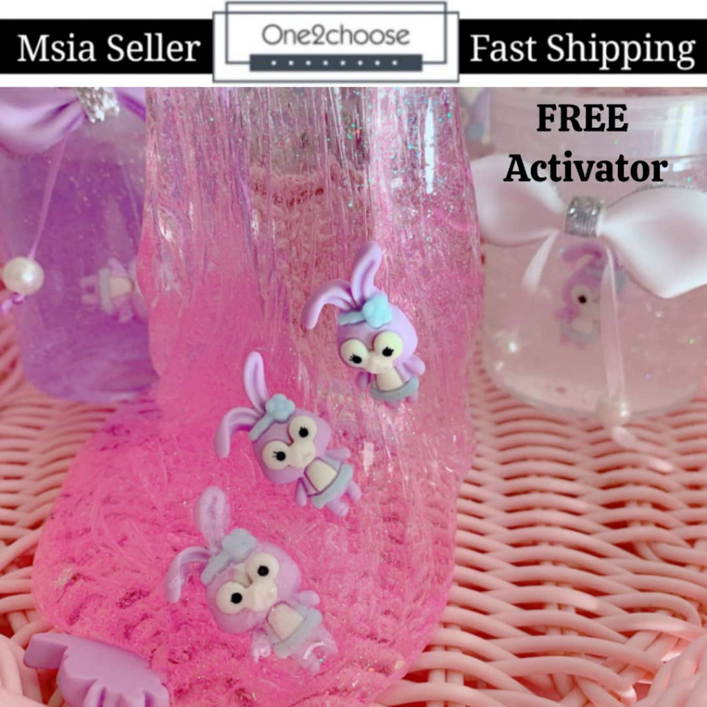 150ml Crystal Slime Stella Lou Bubble Glue Slimes 星黛露 驶莱姆 起泡胶 | Shopee ...