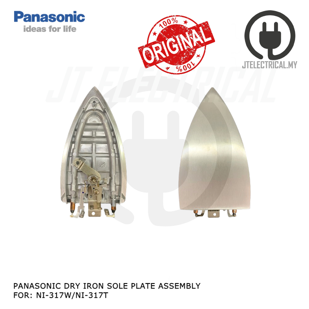Panasonic NI-317W NI-317T Dry Iron Soleplate Assembly | Shopee Malaysia