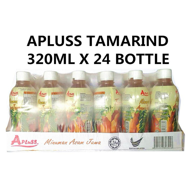 Air Asam Jawa Apluss Tamarind Juice 320mlX24bottles | Shopee Malaysia