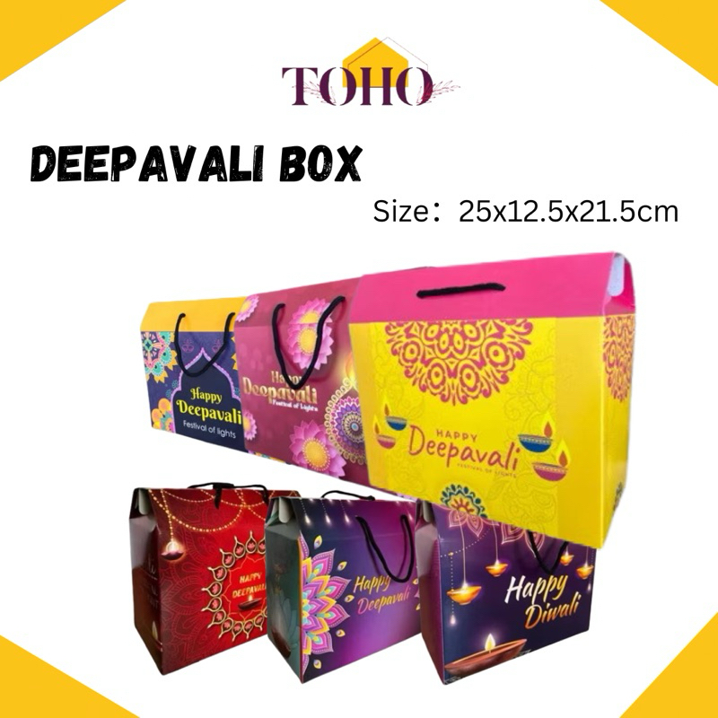New Design 2025 Deepavali Diwali Box Happy Deepavali Gift Box With ...