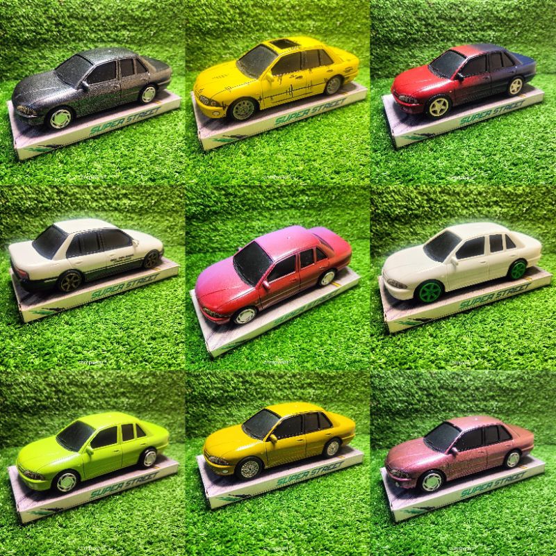 Tabby Model Wira Replica Scale 1/24 Sample Test Color Gradient Custom ...