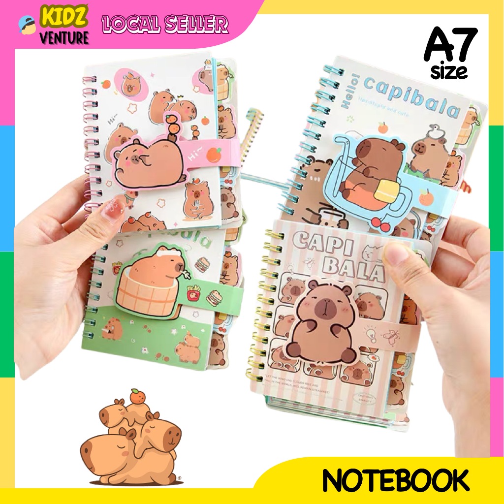 (READY STOCK)Capybara Mini Notebook Kid Children Reward Present Gift ...