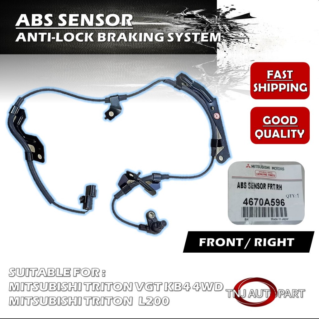 FRONT ABS SENSOR ( RIGHT SIDE ) MITSUBISHI TRITON VGT KB4 4WD ...