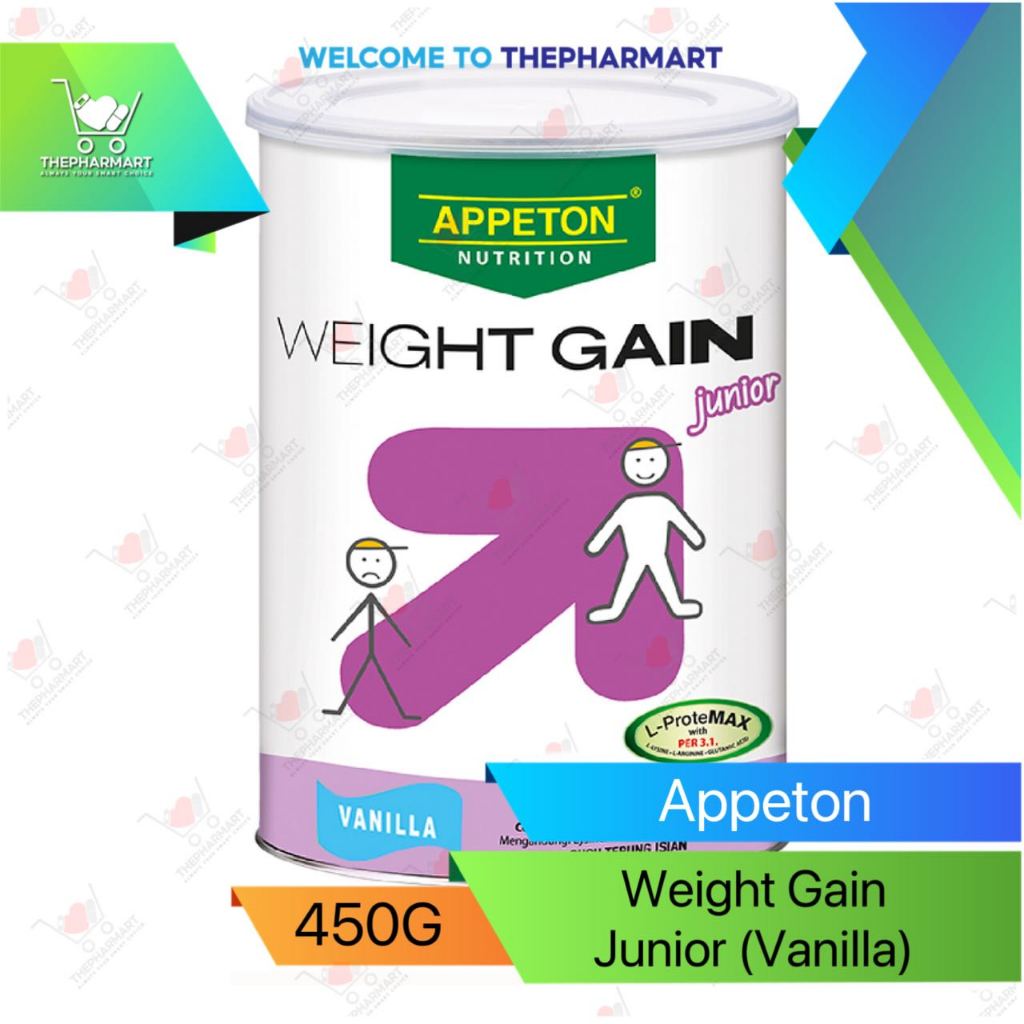 Appeton Weight Gain Junior Vanilla (450G) | Shopee Malaysia