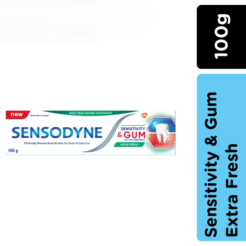 Sensodyne Sensitive & Gum Extra Fresh 100g | Shopee Malaysia