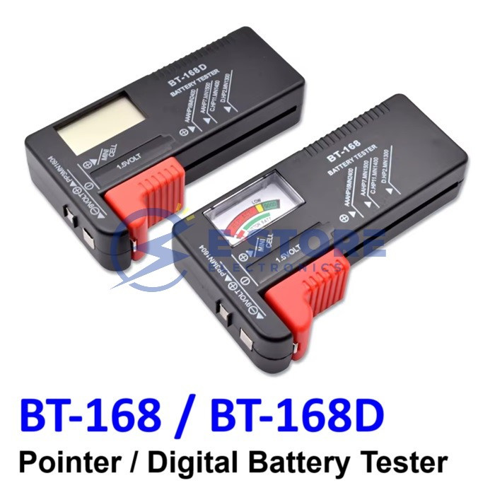 BT-168 / BT-168D / BT-168PRO Battery Tester Universal Battery Checker ...