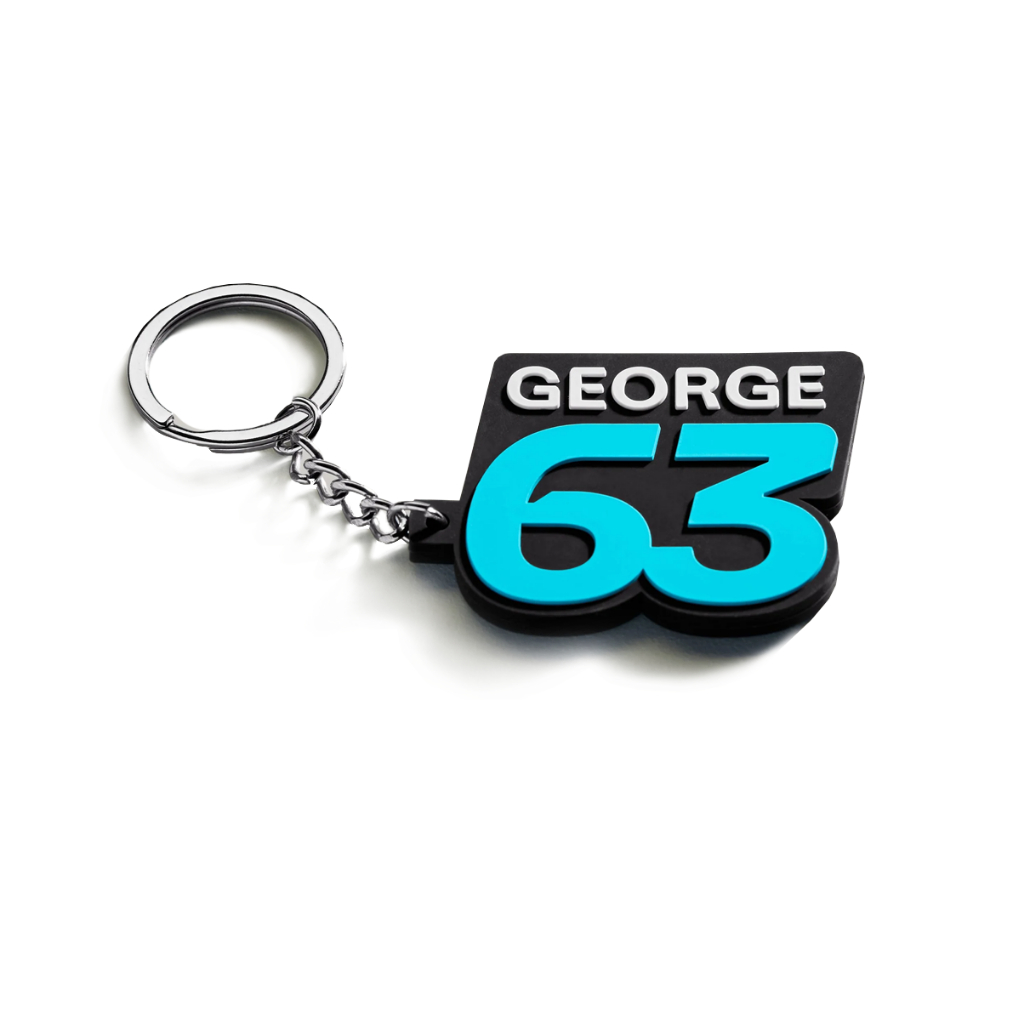 Mercedes-AMG PETRONAS 2024 George Russell Key Ring - Blue | Shopee Malaysia