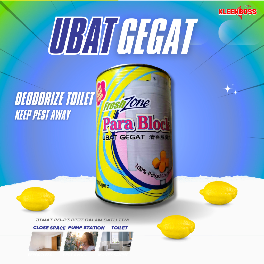FRESHZONE Para deodorant block | ubat gegat 1KG | Shopee Malaysia