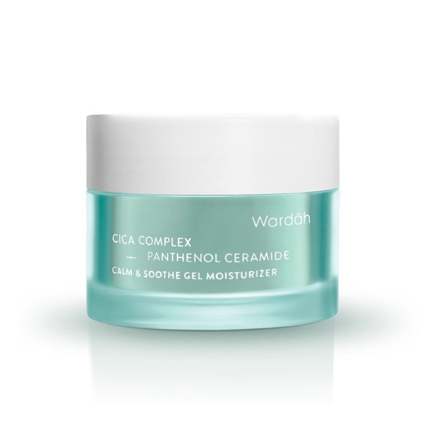 Wardah Calm & Soothe Gel Moisturizer 30g CICA COMPLEX + PANTHENOL ...