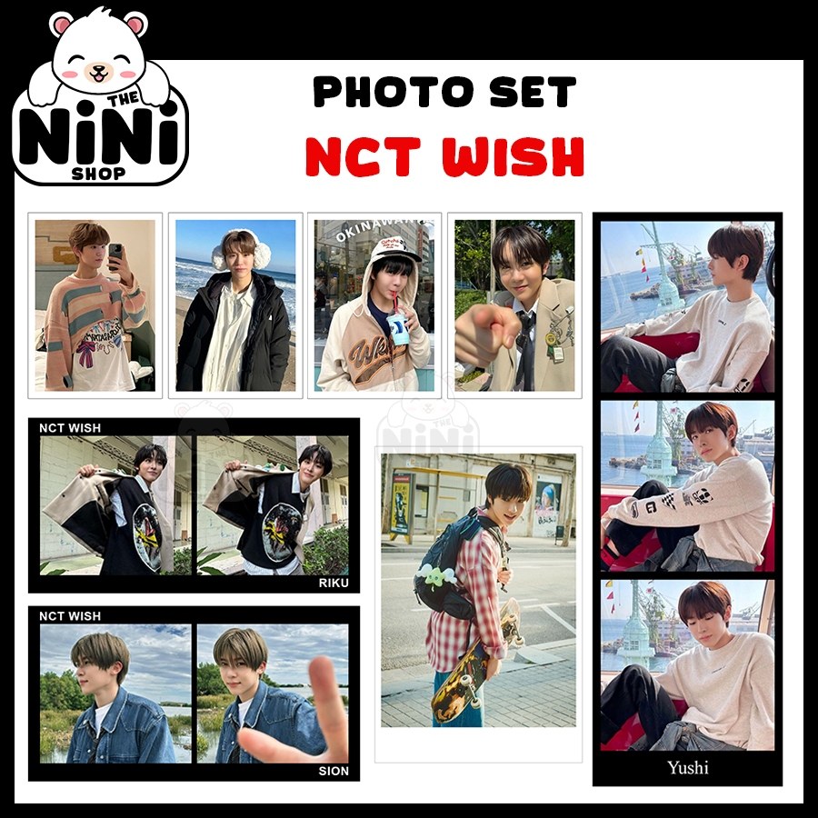 [PHOTO SET] NCT WISH - sion, yushi, jaehee, riku, ryo, sakuya | Shopee ...