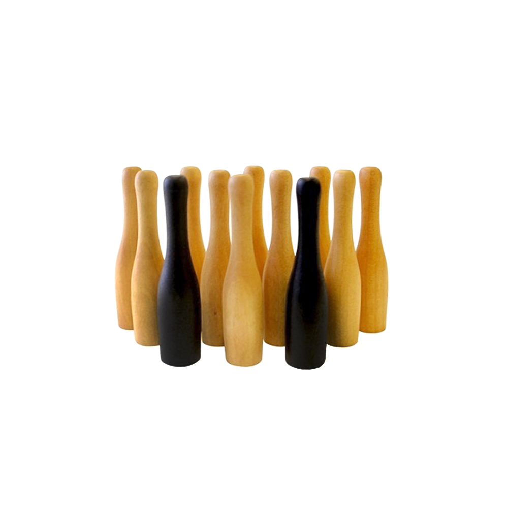 Wooden Skittle Pin Set For Pool Table | Shopee Malaysia