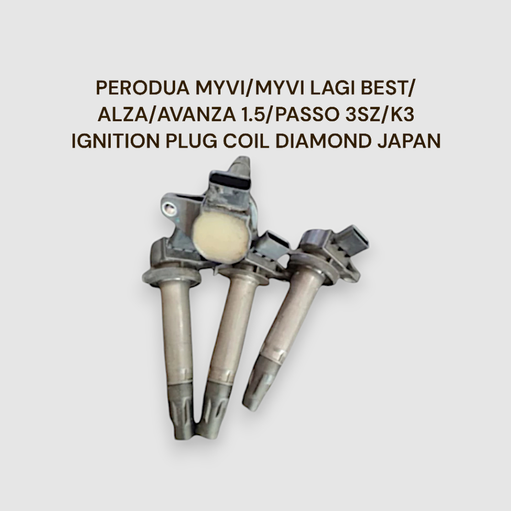 PERODUA MYVI/MYVI LAGI BEST/ALZA/AVANZA 1.5/PASSO 3SZ/K3 IGNITION PLUG ...