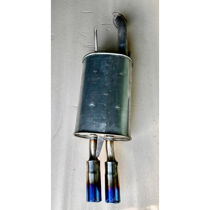 Proton Wira Remus Twip tip silent sedan exhaust wira ekzos twip tip ...