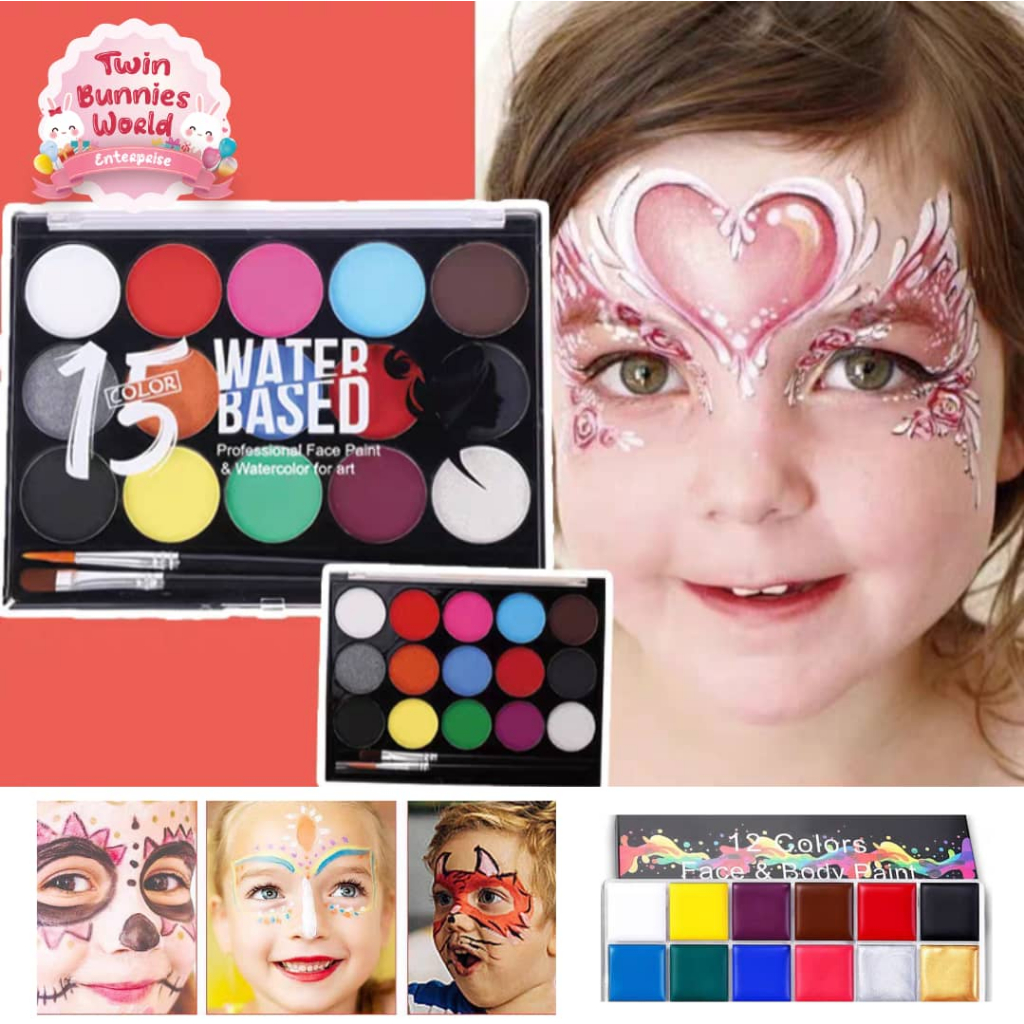 Cosplay Face Paint Body Paint Non Toxic Oil base Face Paint Halloween ...