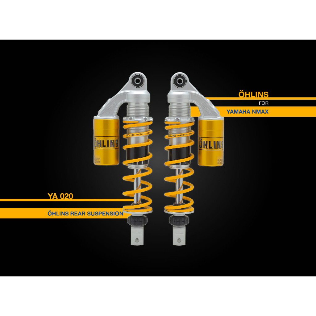 NMAX V2 original Ohlins scooter shock absorber suspension YA020 rear ...