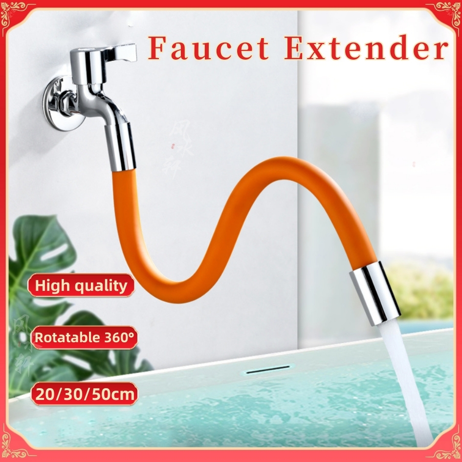 Flexible Faucet Extender Universal Rotatable Pipe 360° Rotating Hose ...