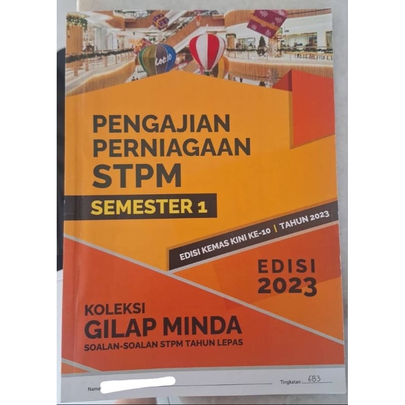 STPM Pengajian Perniagaan Form 6 second hand books Muet buku nota ...