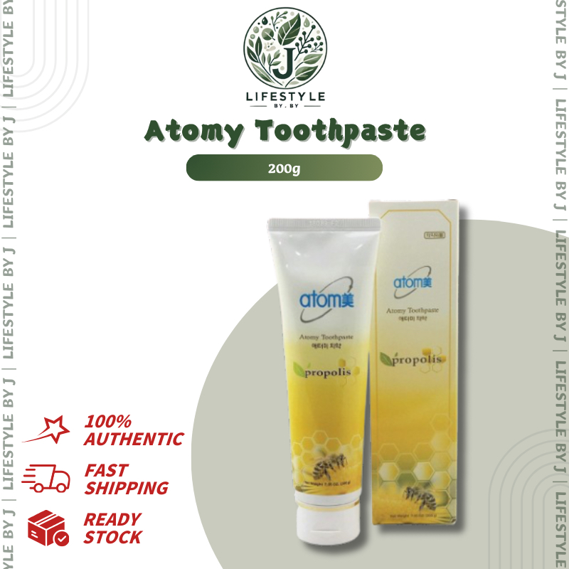 Atomy Toothpaste (1 tube*200g) 艾多美牙膏（1管*200克) Propolis Toothpaste Korea ...