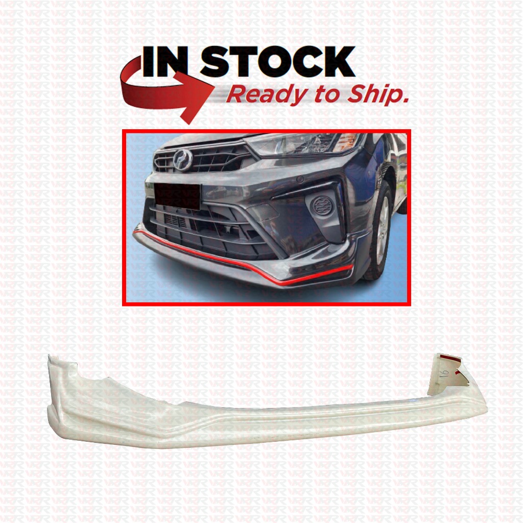 Perodua Bezza (2020) PROJECTOR X Style Front Skirt Skirting Lower ABS ...