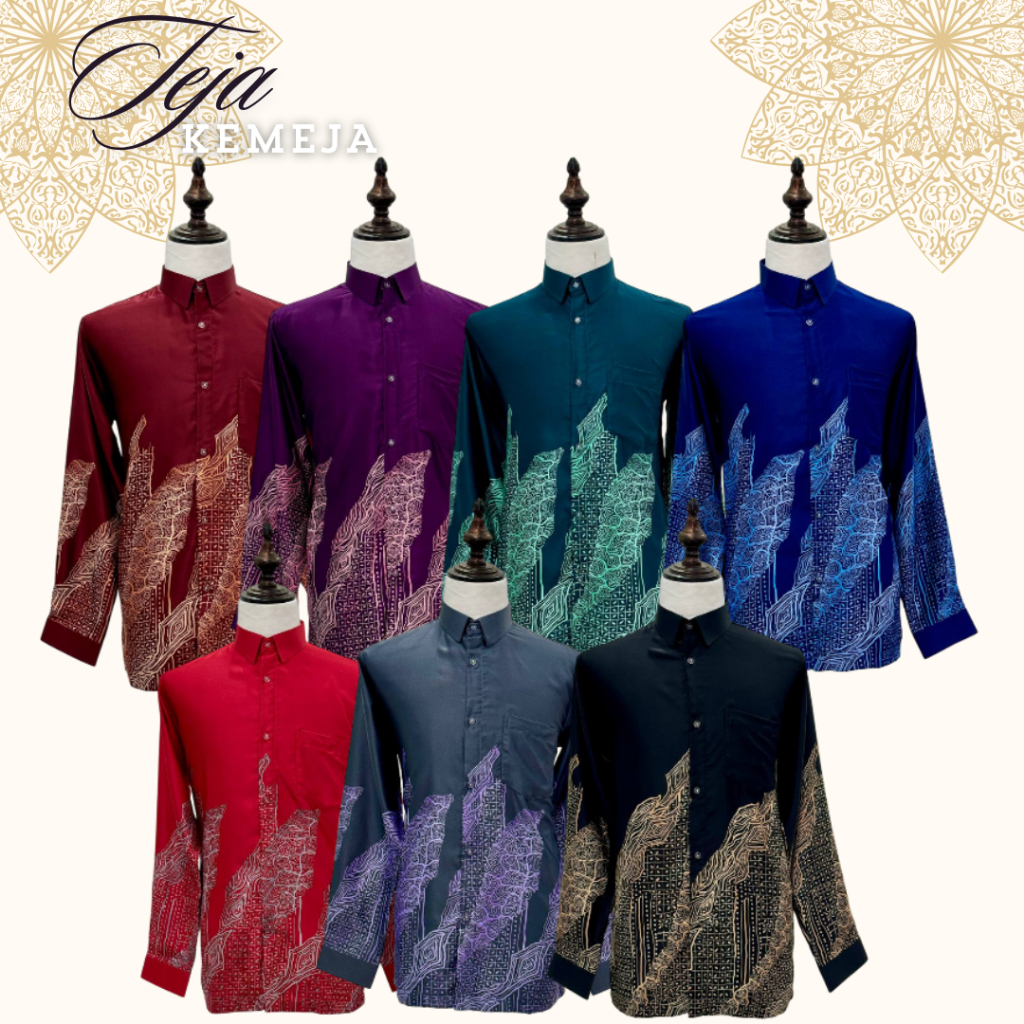 NEW COLLECTION BATIK / KEMEJA TEJA BATIK MALAYSIA /KEMEJA BATIK ...
