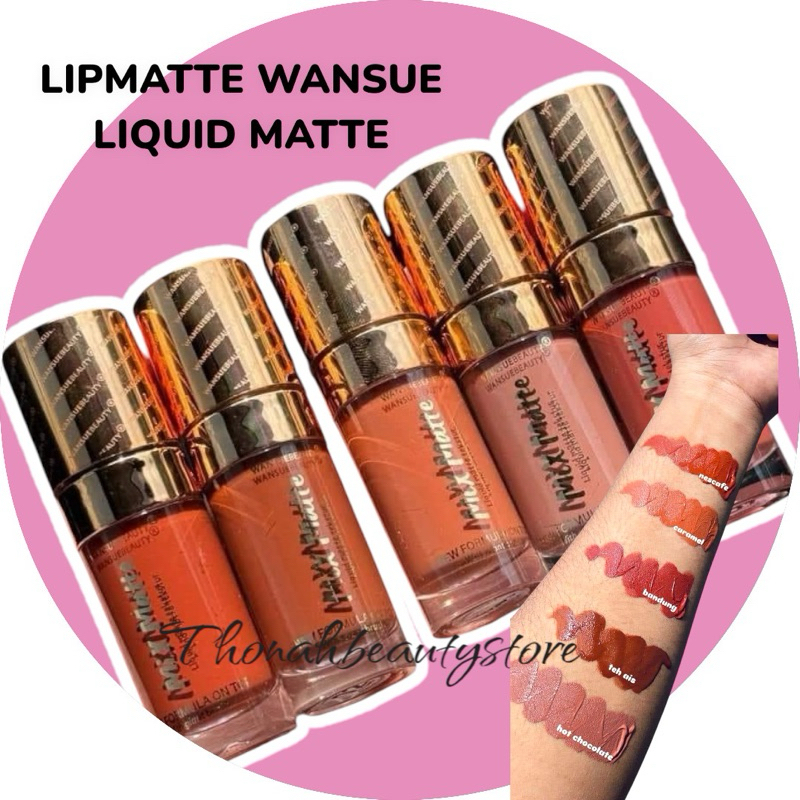 WANSUE LIQUID MATTE | LIPMATTE WANSUE LIQUID | Shopee Malaysia