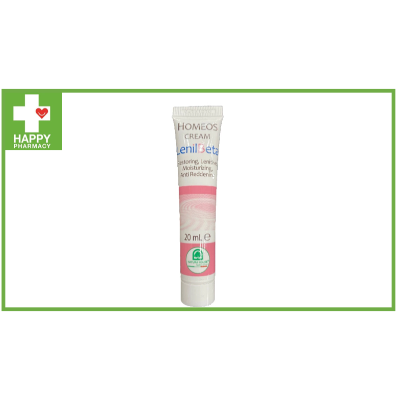 HOMEOS LENIL BETA CREAM rich in Beta Glucans and Hyaluronic Acid 20 ml ...