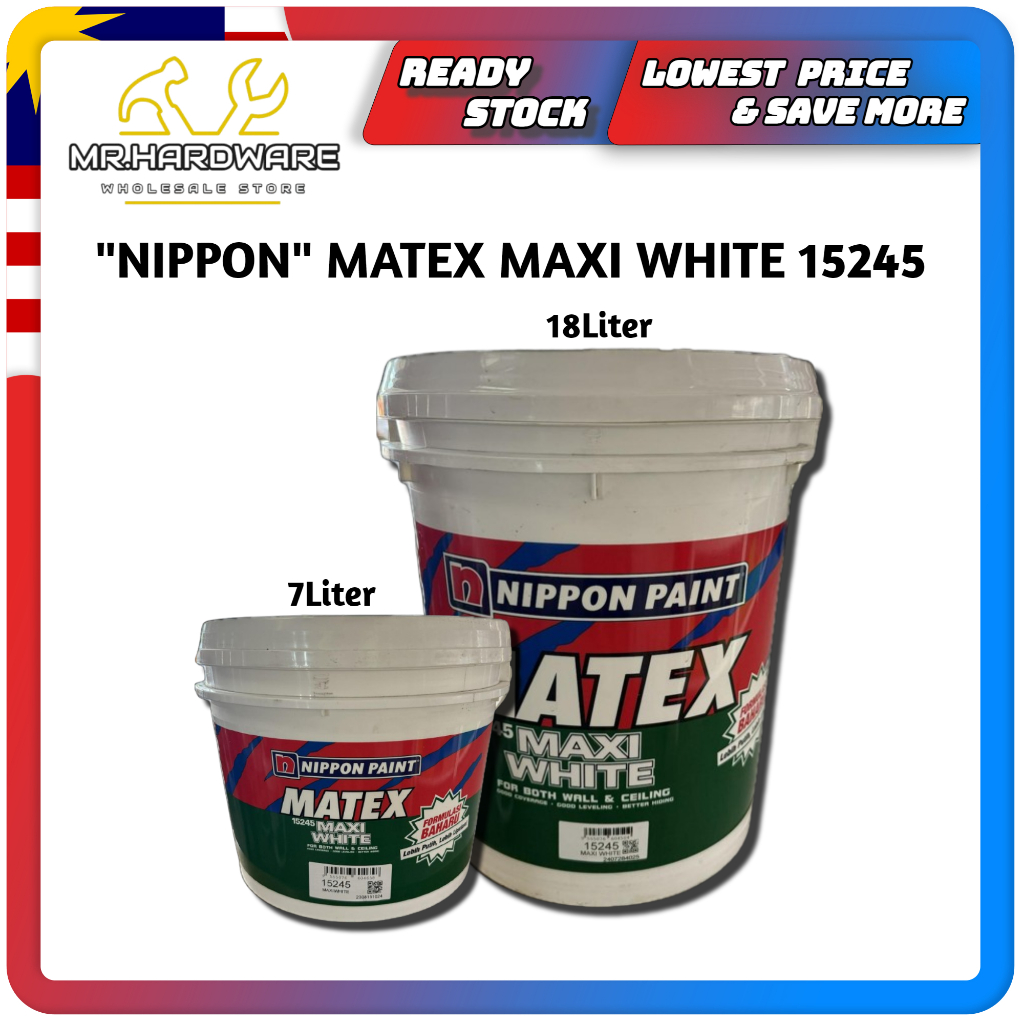 "Nippon" Matex Maxi White 15245 | Shopee Malaysia