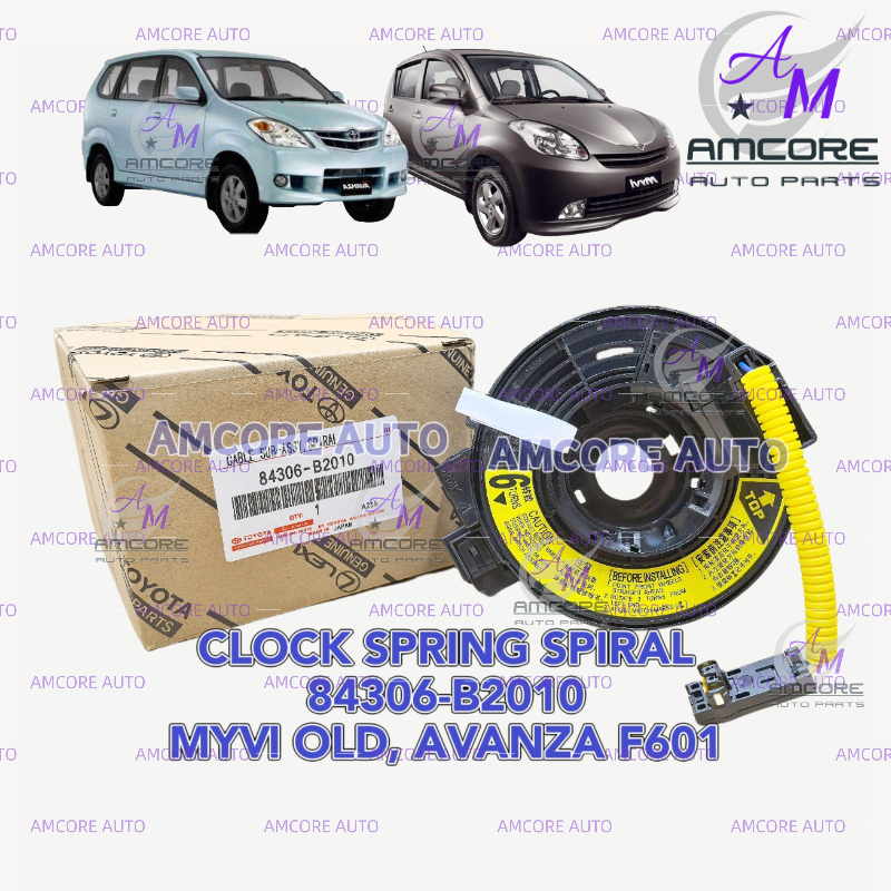 PERODUA MYVI OLD 1.0 1.3 / AVANZA F601 - STEERING CLOCK SPRING / SPIRAL ...