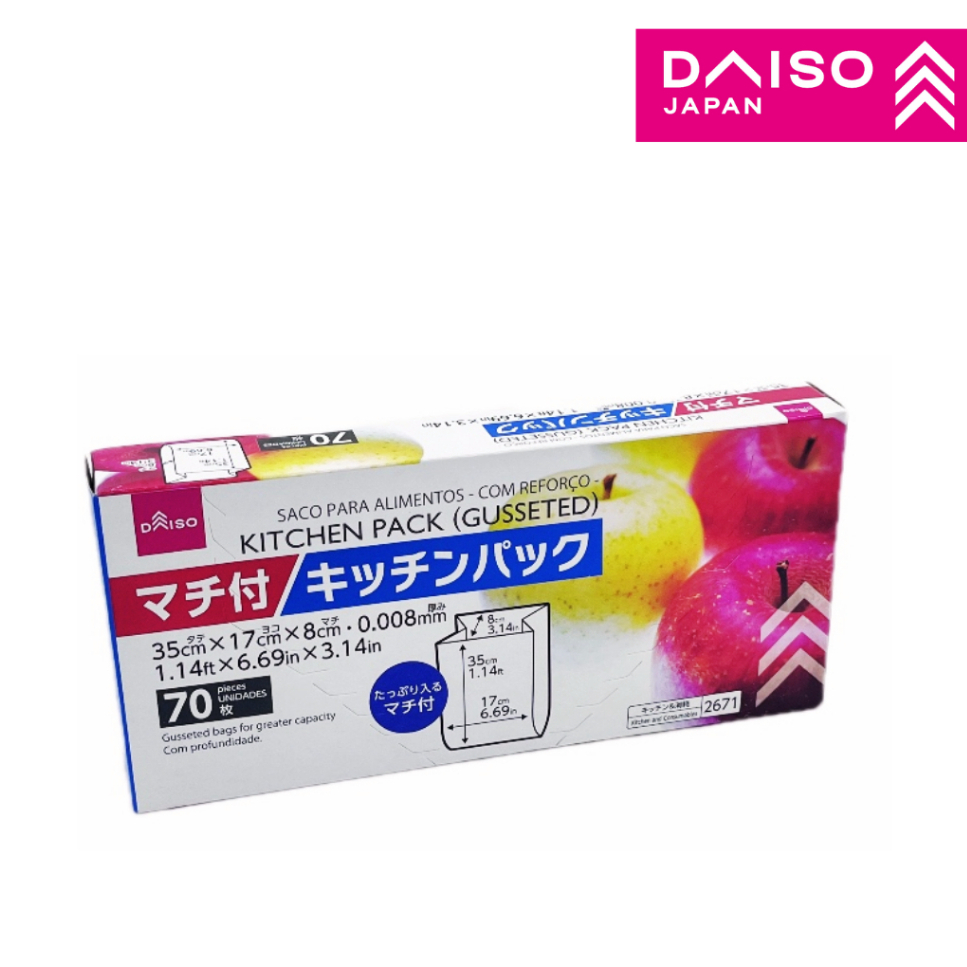 DAISO Kitchen Pack (With Gusset, 70 Pieces) | Shopee Malaysia