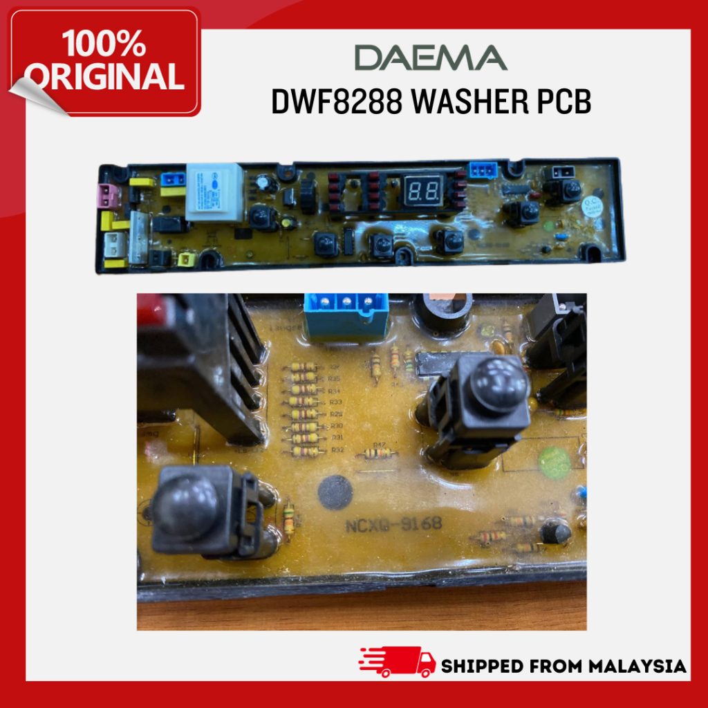 [DAEMA ORIGINAL SPAREPART] WASHER PCB DWF8288 | Shopee Malaysia
