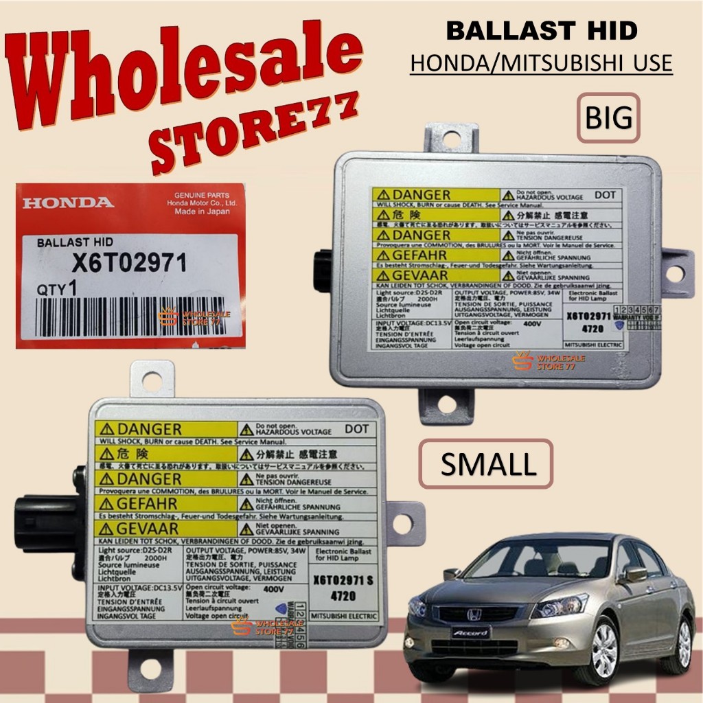 ORIGINAL | HONDA ACCORD 08 TAO/ HONDA/MITSUBISHI USE D2S D2 Headlights ...