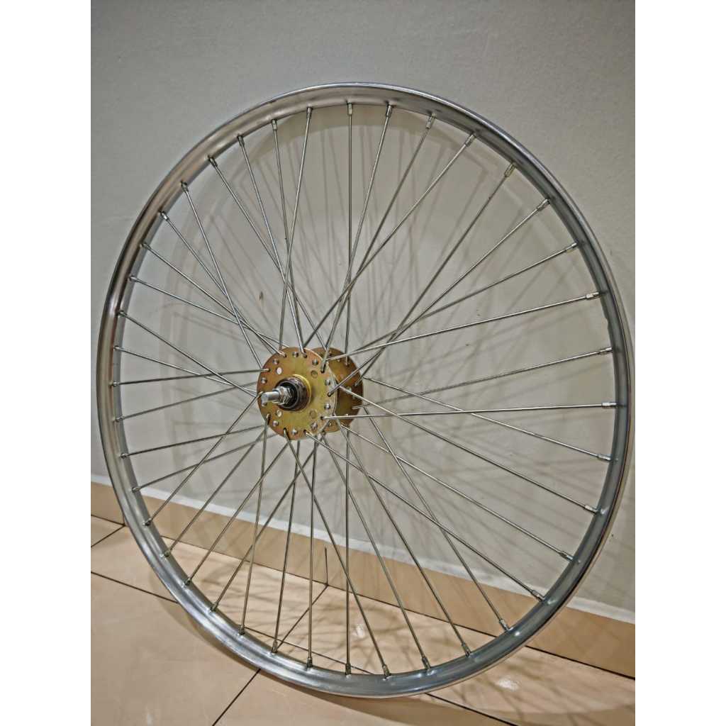 Heavy-Duty 28-Inch Bicycle Rim Set for Sidecar & Trishaw – Double ...