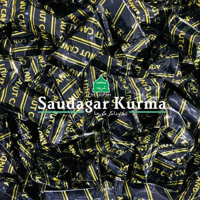 Saudagar Kurma - Kacang Tumbuk Bijan / Peanut Candy Sesame (HITAM ...